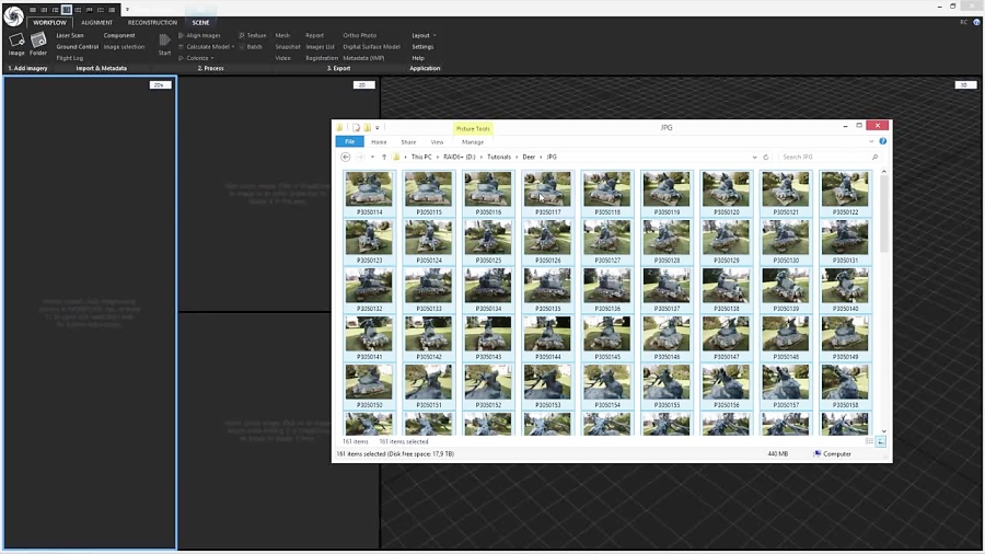 Capturing Reality Tutorial: Model computation from images