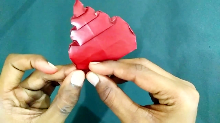 Tutorial: How to fold an Origami Poop emoji