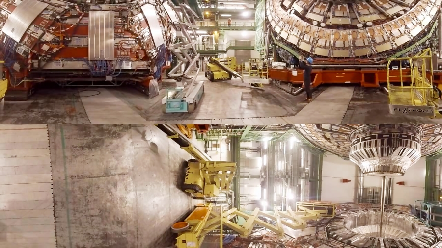 Step inside the Large Hadron Collider (360 video) - BBC News