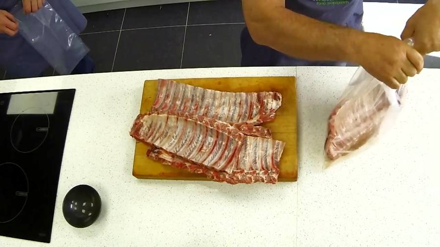 پخت دنده با (آونبگ) کیسه پخت فر