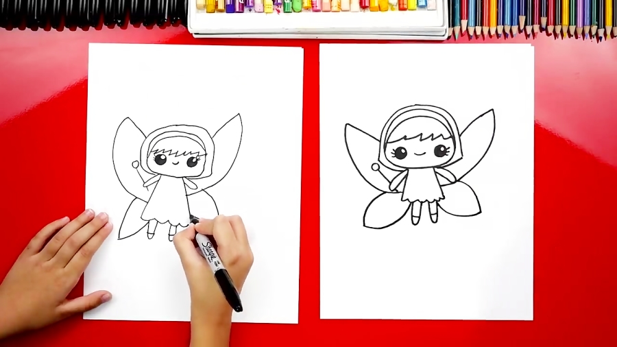 How To Draw A Cute Fairy