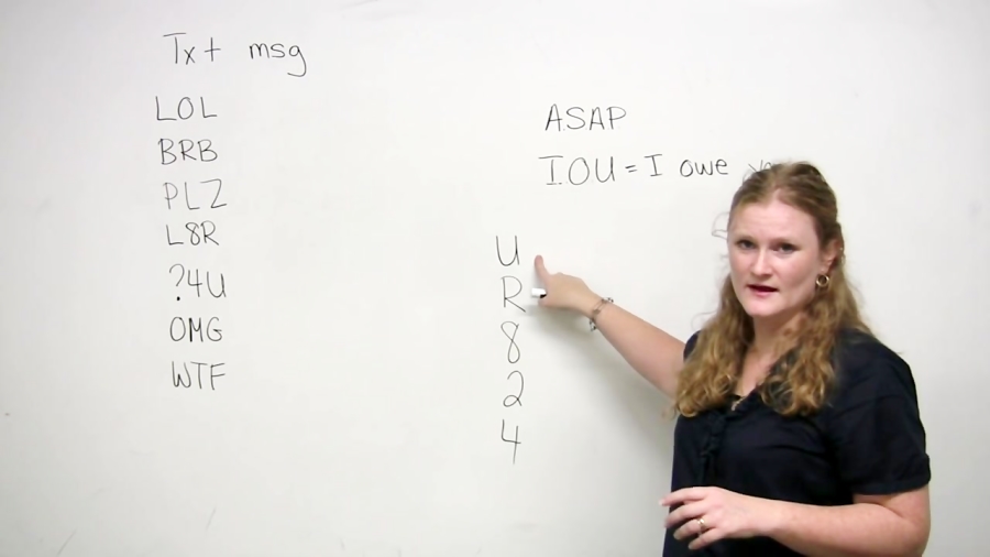 English Slang - Text messaging: LOL WTF BRB and more!