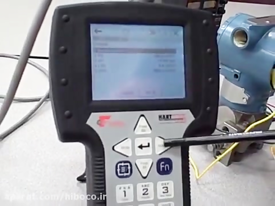 Emerson model 375 HART communicator menus