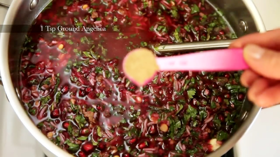Ash Anar or Pomegranate Soup (Ashe Anar) Recipe