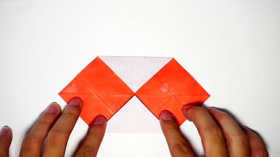 Origami HEART RING tutorial - DIY (Henry Phạm)