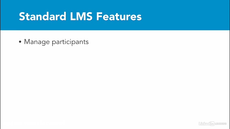 دوره ﻿ساخت LMS - ویژگی های استاندارد LMS