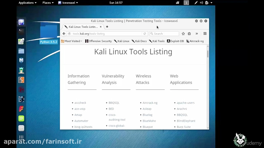 فیلم آموزش Create Your Own Hacking Tools in Python