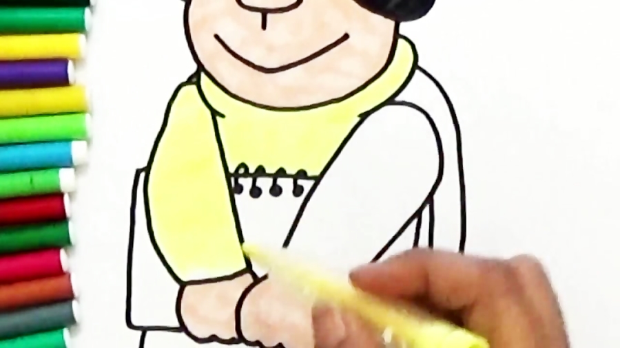 How to Draw Jaiko from Doraemon for Kids | D4K