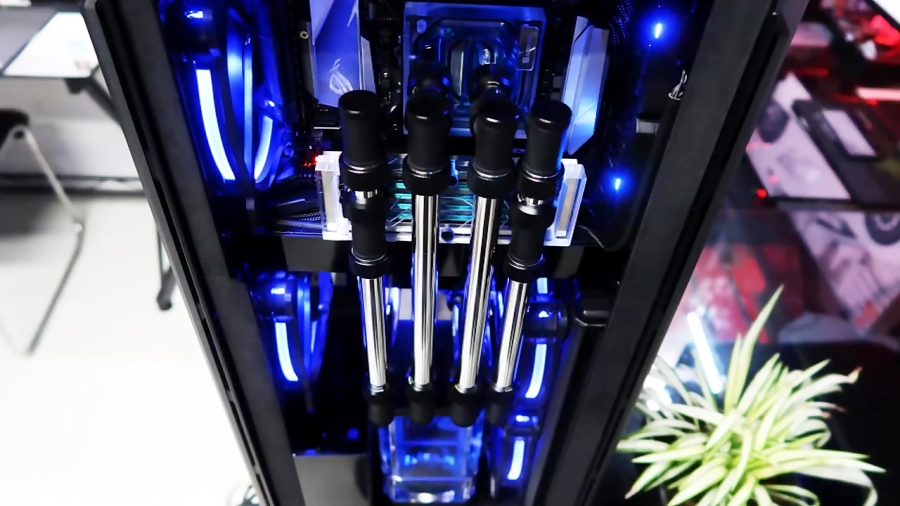 Custom Pc build #46 " Andromeda " Phanteks Evolve Shift X Dark Elegant ...