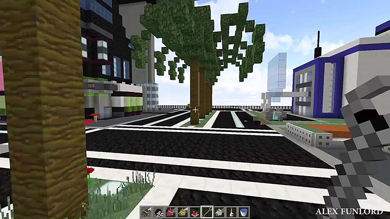 Minecraft CAR MOD 1.12.2 - REALISTIC TRUCKS (Spotlight)