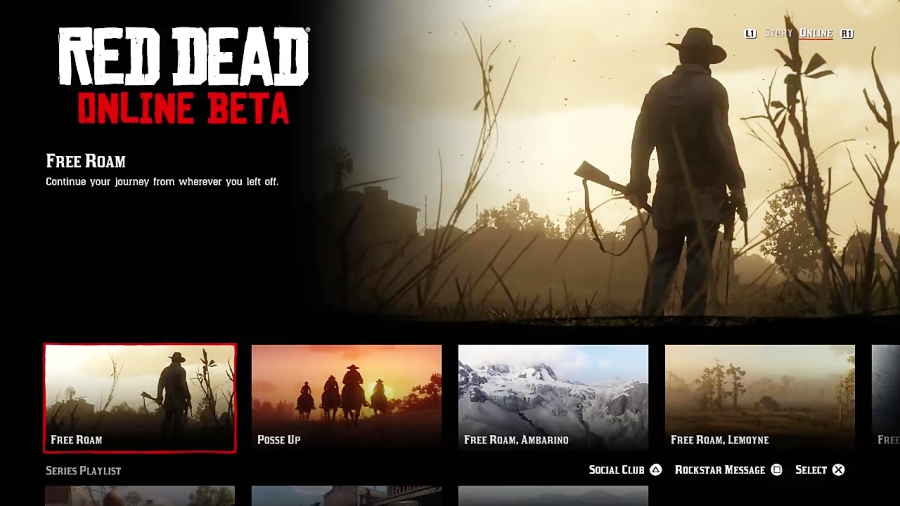 RED DEAD REDEMPTION 2 ONLINE Walkthrough Gameplay Part 2 - POSSE (RDR2 ...