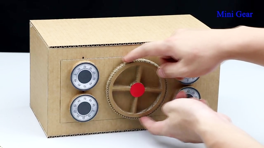 3 Amazing Ideas DIY Safe from Cardboard
