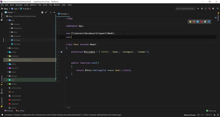Apply filters on table with Vue and Laravel