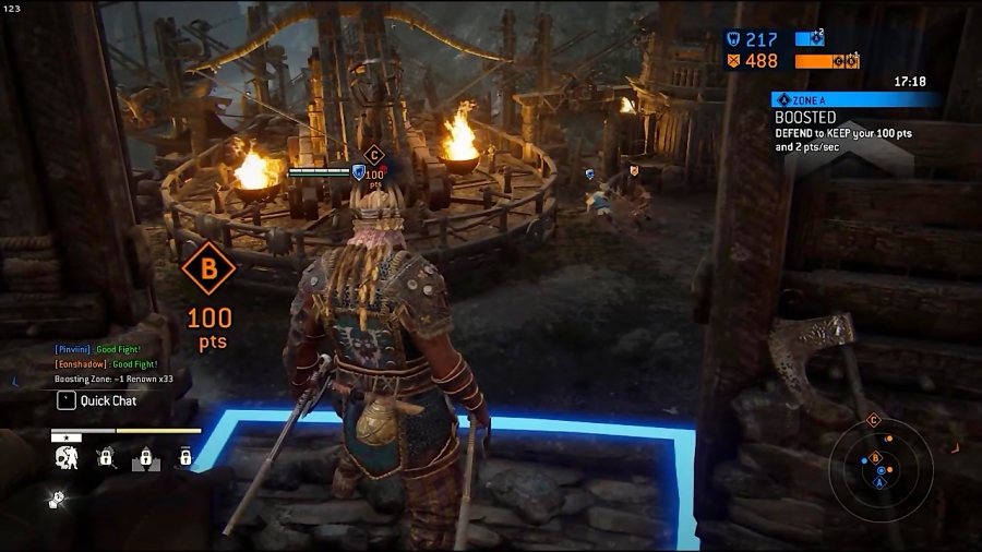Gameplay For Honor Berserker