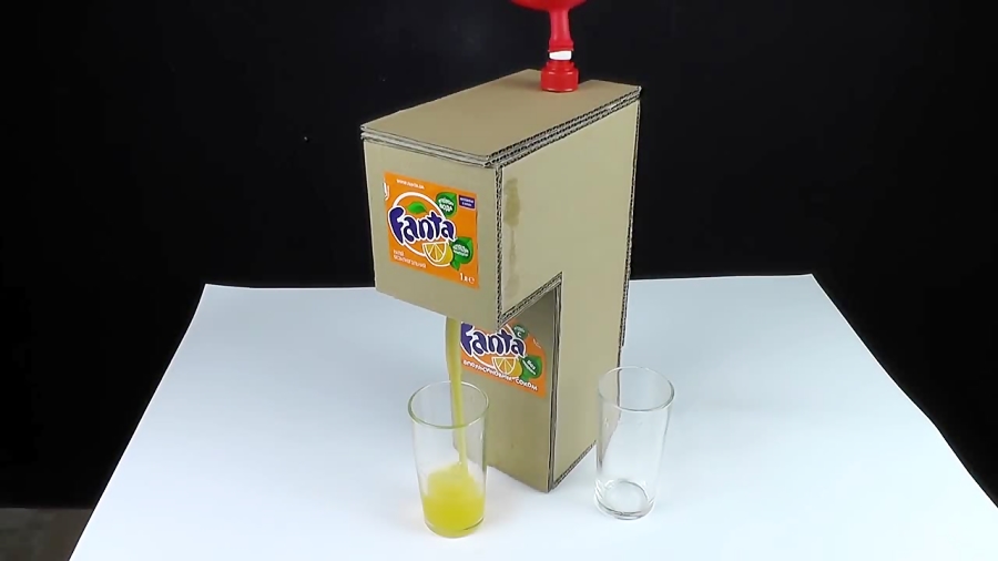How to Make Fanta Soda Fountain Machine Using Balloon