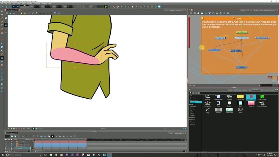 Toon Boom Harmony Tutorial #20 - Auto-patch