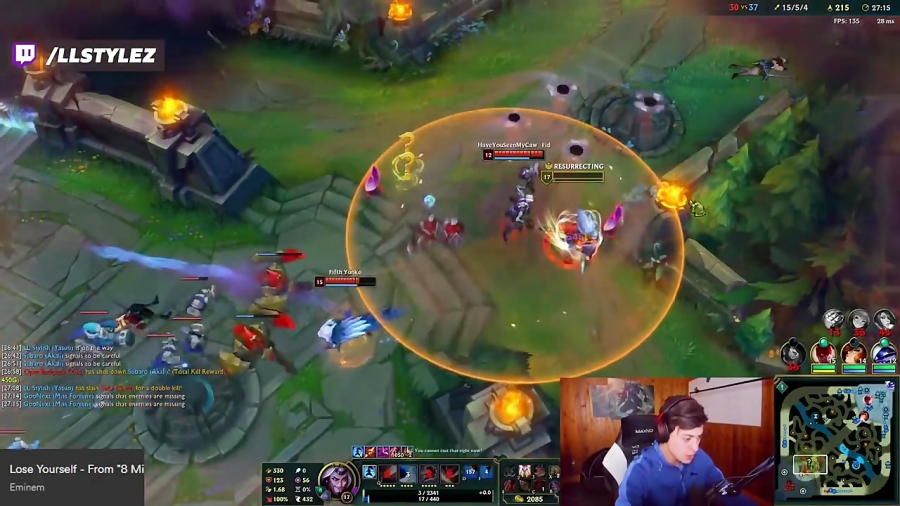 SHIPHTUR INSANE 1V4 ESCAPE | LoL Stream Moments #154