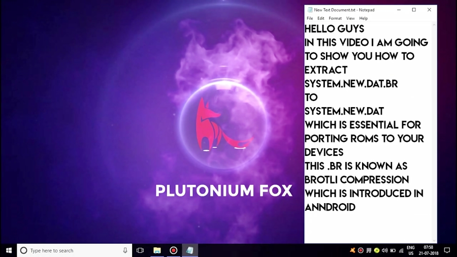 HOW TO EXTRACT SYSTEM.NEW.DAT.BR
