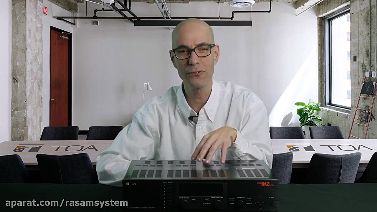ماتریکس میکسر مدولار TOA مدل M9000M2