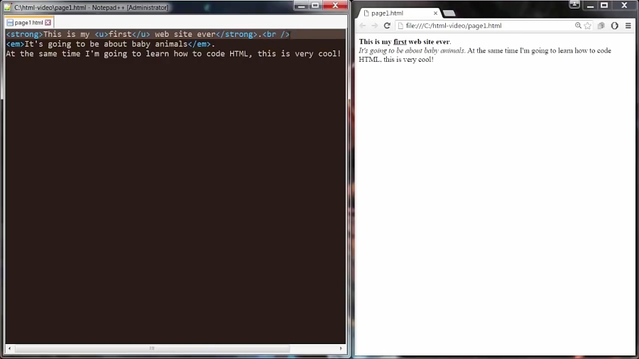 آموزش html برای تازه کار ها فقط در 30 دقیقه