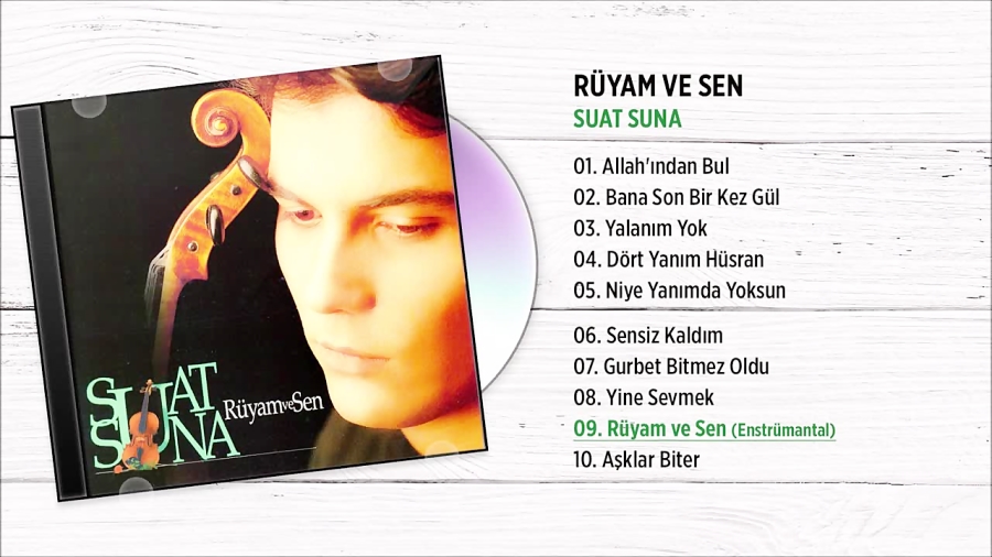 Suat Suna - Rüyam ve Sen (Enstrümantal) [Official Audio]
