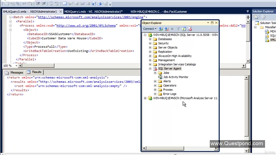 دوره یادگیری سرویس های MSBI , SSIS , SSRS and SSAS در SQL Server...