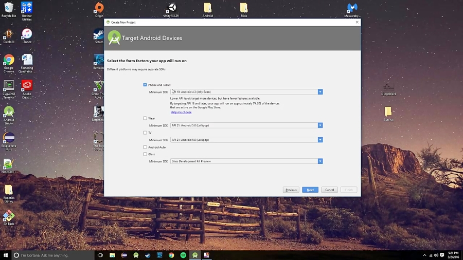 Android Studio 2D Game #1 - The Game Loop