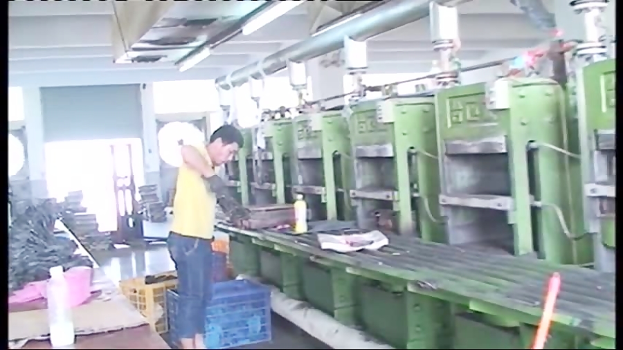 manual operate rubber vulcanizing machine