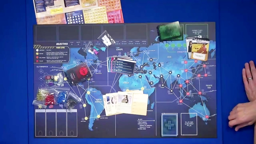 Pandemic Legacy: Season 1 - Spiel 2015 demo of Pandemic Legacy from ...