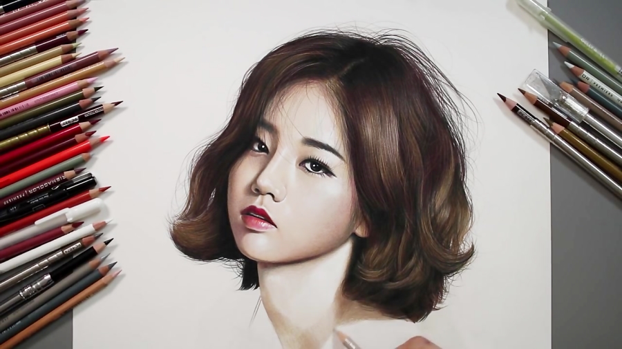 Speed Drawing Girl's day - Hyeri [Drawing Hands]