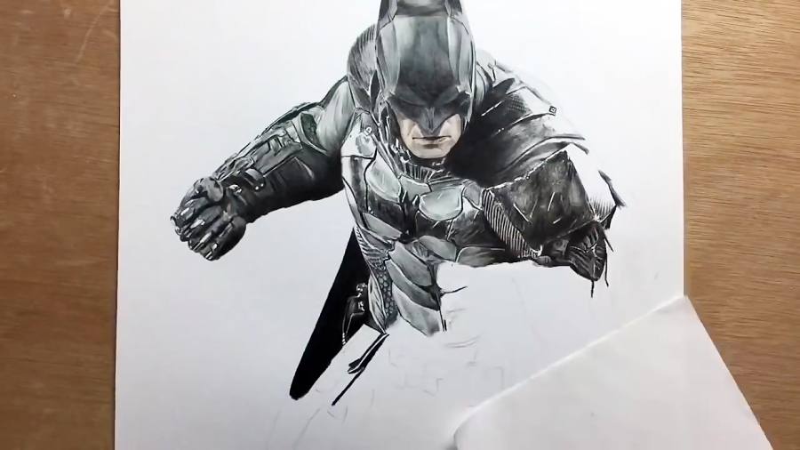 Drawing: Batman Arkham Knight - Timelapse | Artology