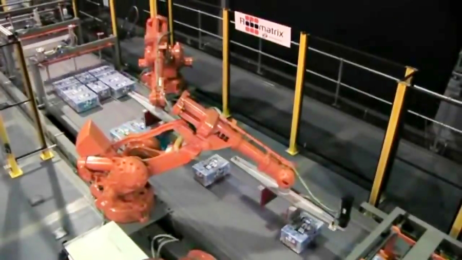 ABB Robotics - Palletizing Cartons