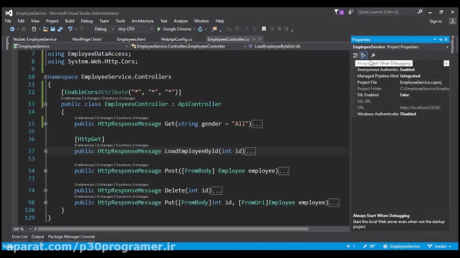 16 Enable SSL in Visual Studio Development Server