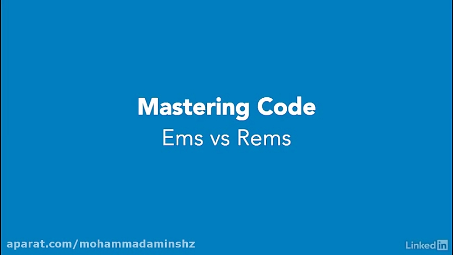 تفاوت بین Ems و Rems در Css چیست