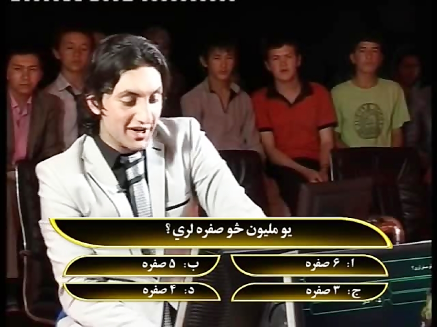 Who Wants To Be A Millionaire show in Afghanistan host Tasal khan