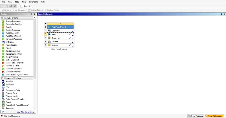 CFD Fluent tutorial - Species transport, combustion and NOx production