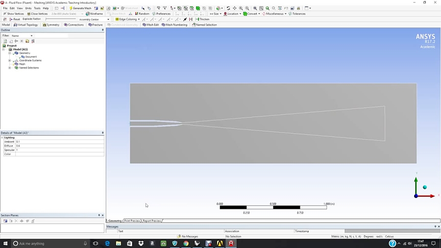 CFD Tutorial - Jet Flow using Large eddy simulation (LES) | ANSYS Fluent