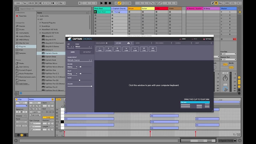 Groove3 Captain Chords Explained TUTORiAL