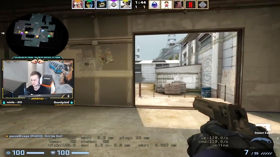 SCREAM HITS 200 IQ 1 TAP! NIKO BEST PRO SPRAY?! CS:GO Twitch Clips