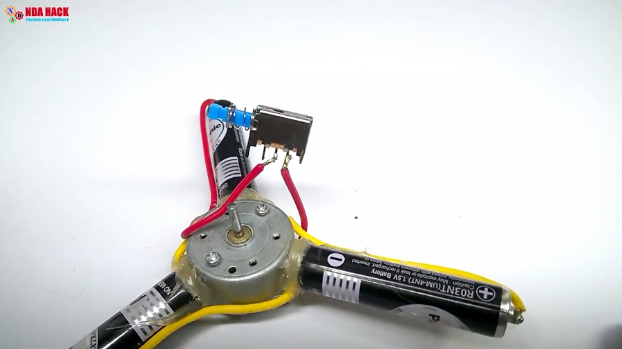 How To Make A MOTOR Fidget Spinner