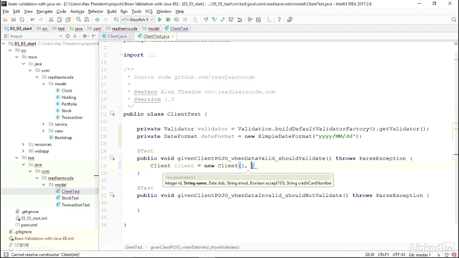کورس ﻿Java EE - پیاده سازی محدودیت های Null