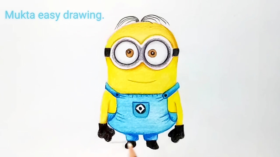 How to Draw Minion.Step by step(easy draw)