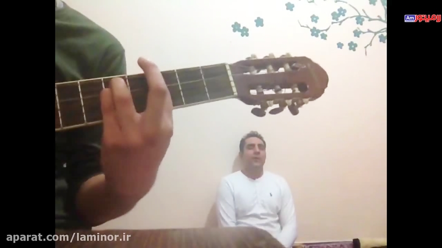 آکورد آهنگ عقرب ذلف کجت از مسعود جاهد به همراه اجرای گیتار