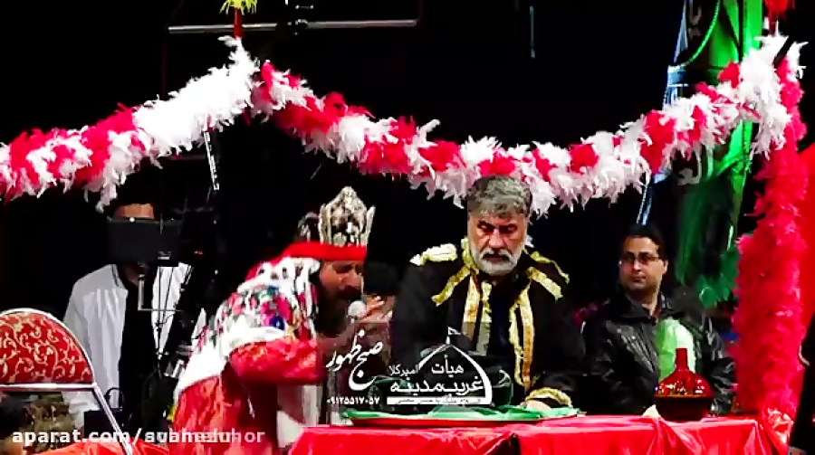 تعزیه خوانی مجلس شراب یزید-هیئت غریب مدینه امیر کلا