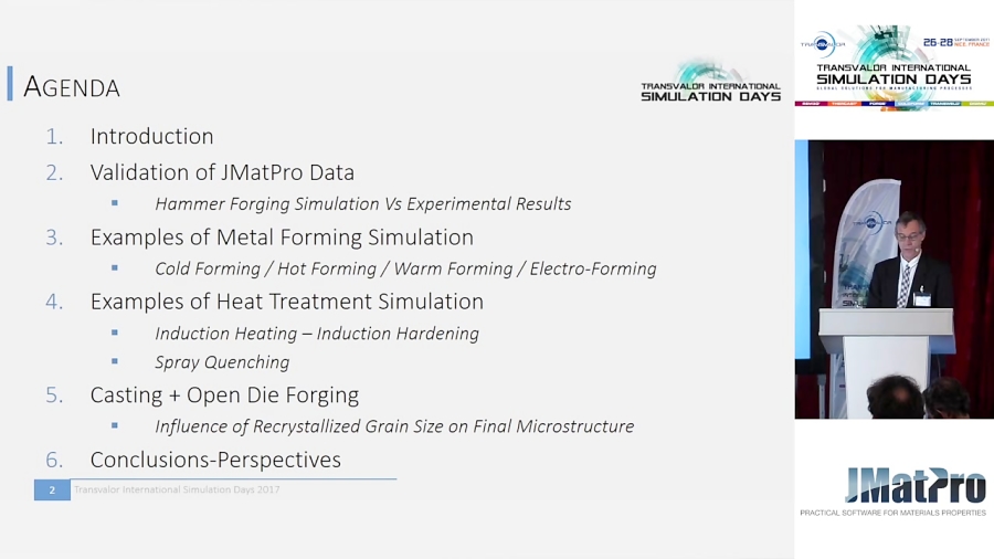 TRANSVALOR Benefits of JMatPro Material Modelling