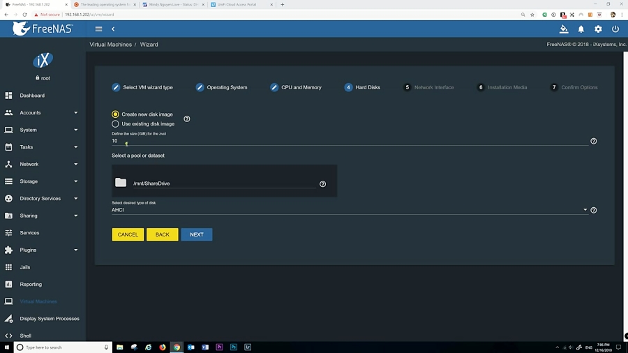 #FreeNAS-11.2 How to create Virtual Machines and Install #Ubuntu 18.04 LTS