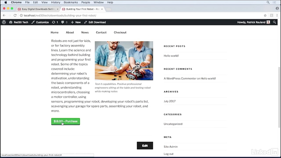 دانلود دوره ﻿وردپرس - سفارشی کردن سبک های EDD