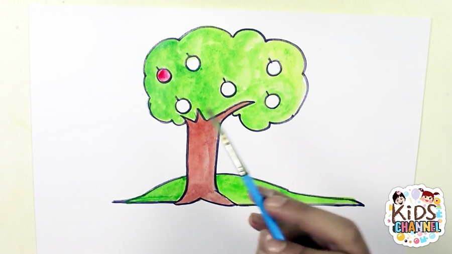 How to Draw a Tree for Kids | Tree Draw Step by Step | Tree Drawing ...