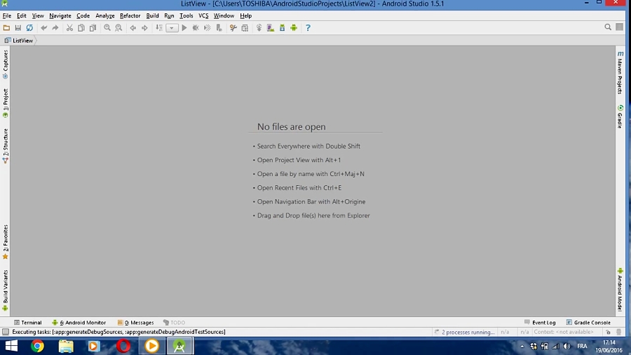 Using an ArrayAdapter with ListView Android Studio