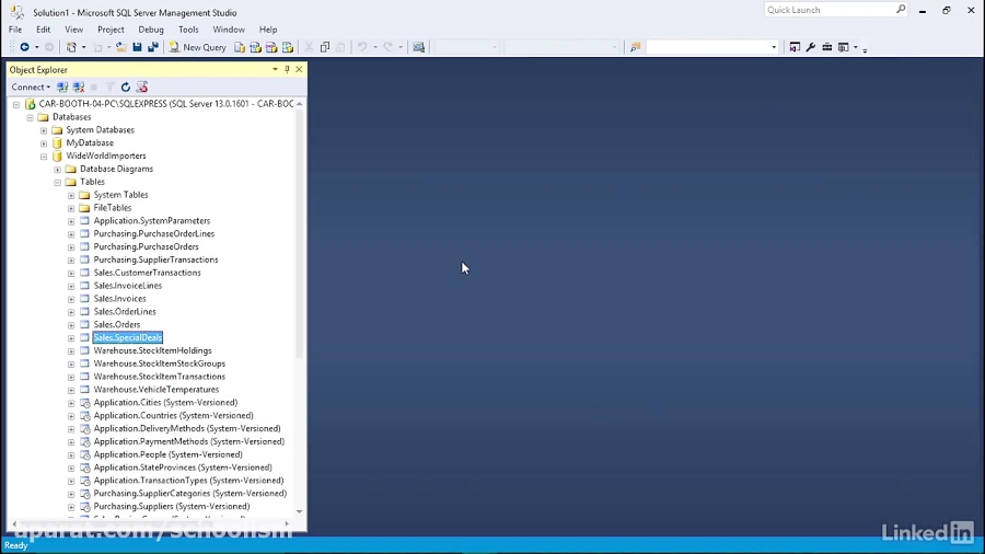 آموزش ﻿Microsoft SQL - داده ها را با یک عبارت INSERT اضافه کنید...